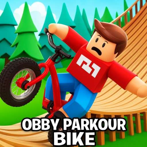Obby Parkour Bike - Play Obby Parkour Bike On Drive Mad